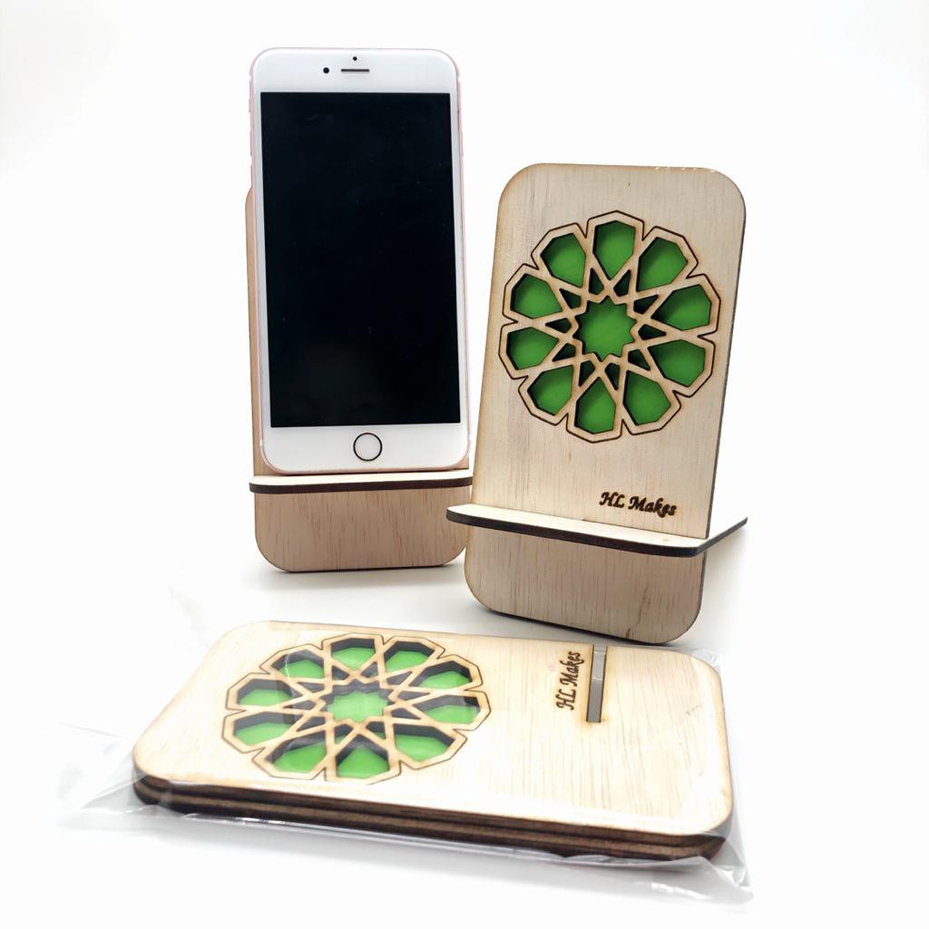 Hand Phone Holder, Hand Phone Stand, The Square Rose Theme, (HS16 ...