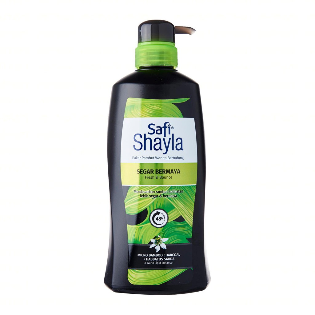 Safi Shayla Syampu Wanita Bertudung Fresh & Bounce (520g) | Shopee Malaysia