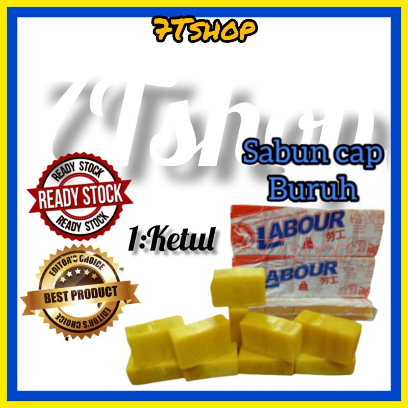 [HOT] Sabun Kilat kuali Labour Soap Sabun Lejen(1Pex=10Ketul) | Shopee ...