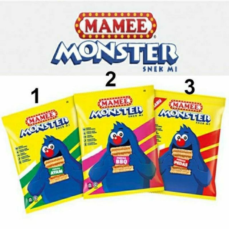 MAMEE MONSTER 30X25G | Shopee Malaysia