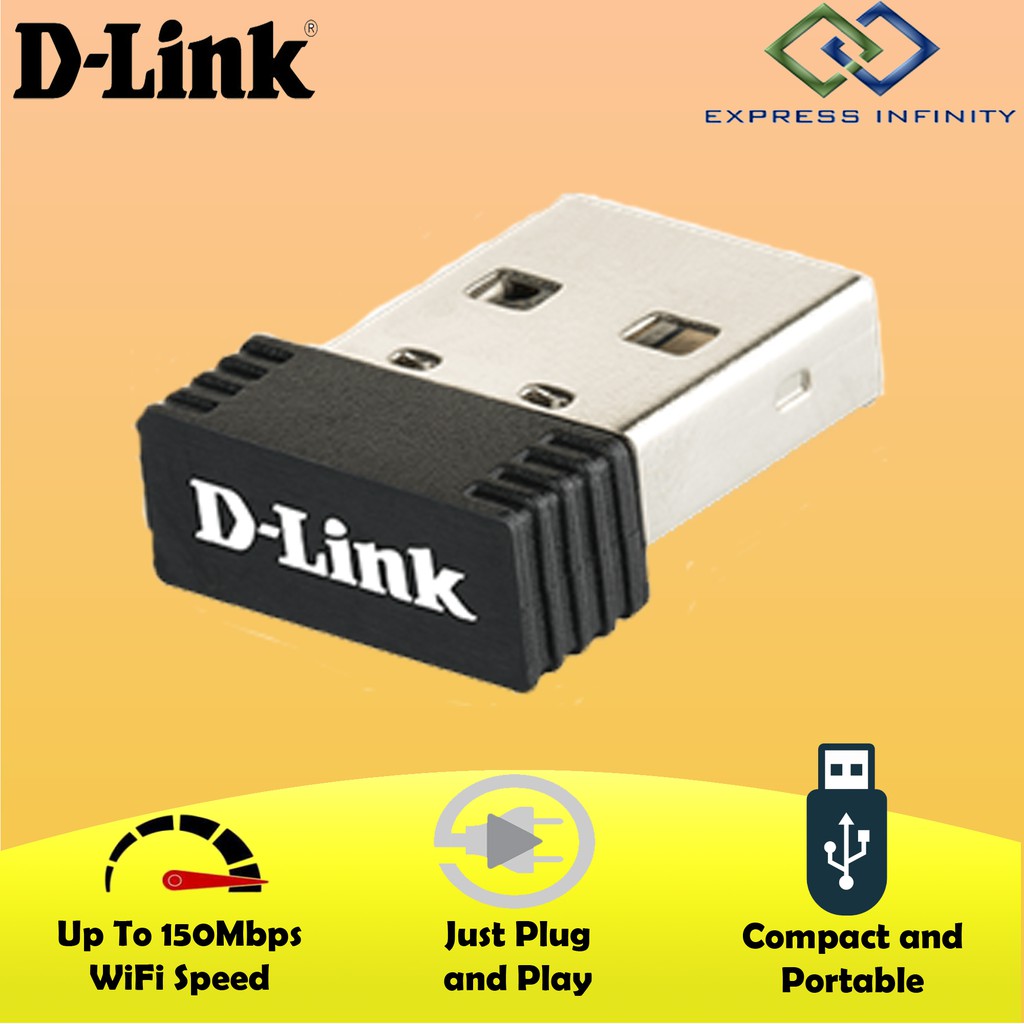 D-Link DWA-121 Wireless N 150 PICO Mini USB WiFi Adapter | Shopee Malaysia