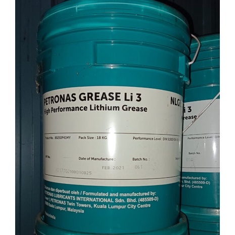 PETRONAS Li GREASE 18KG - LIMITED STOCK | Shopee Malaysia