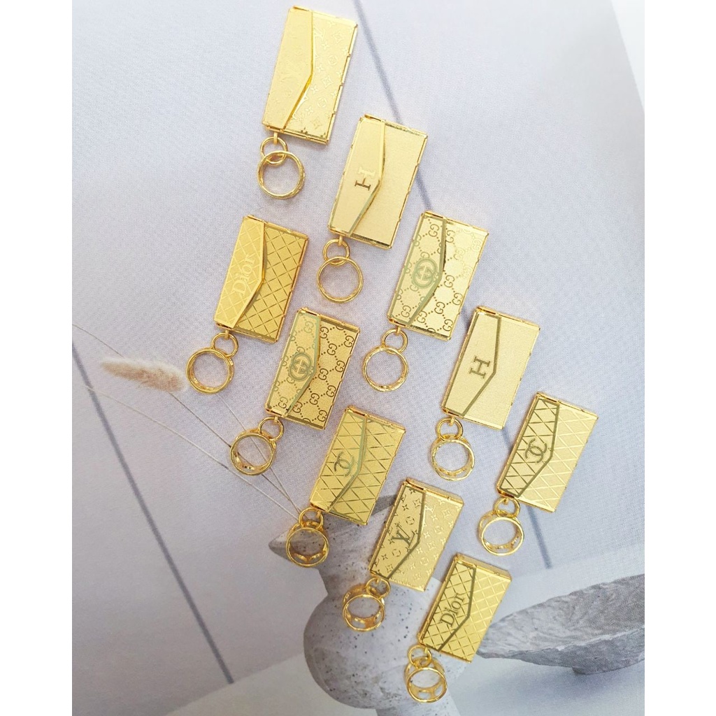 CHARM PURSE PANDORA EMAS 916 (PURSE BOLEH BUKA) | Shopee Malaysia