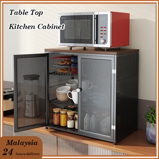 🔥Ready Stock🔥 Table top kitchen cabinet kitchen organizer storage rack ...