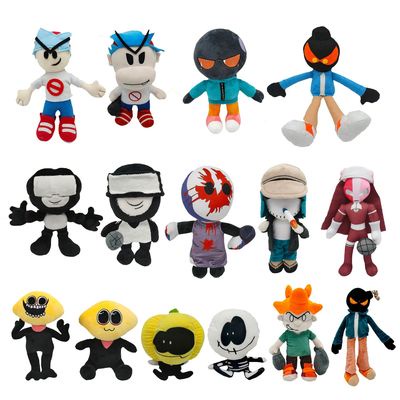New Friday Night Funkin FNF Stuffed Toys Garcello Whitty Spooky Month ...