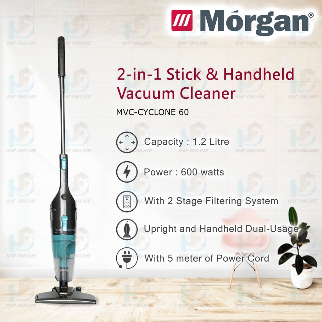 Morgan upright vacuum tegak handheld vacuum stick vacuum 600w mvc ...