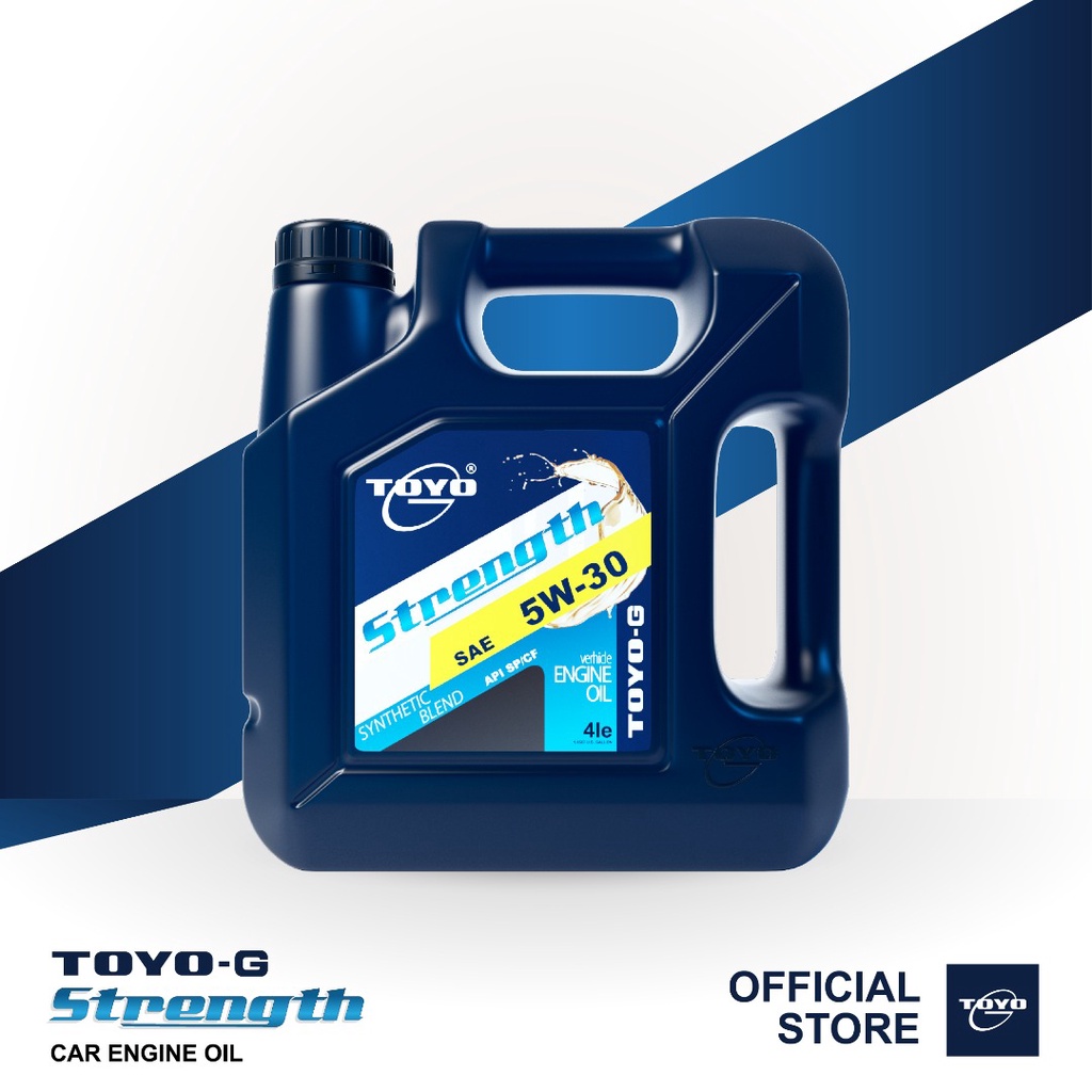 TOYO-G Strength 5W-30 SP Passenger Car Engine Oil PCEO Synthetic Blend ...
