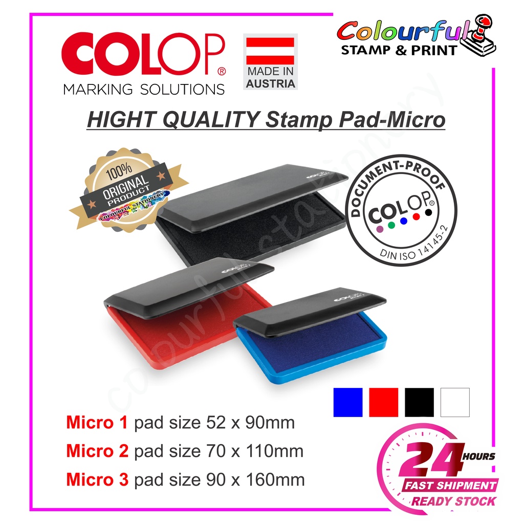 Colourful Stamp & Print, Online Shop | Shopee Malaysia
