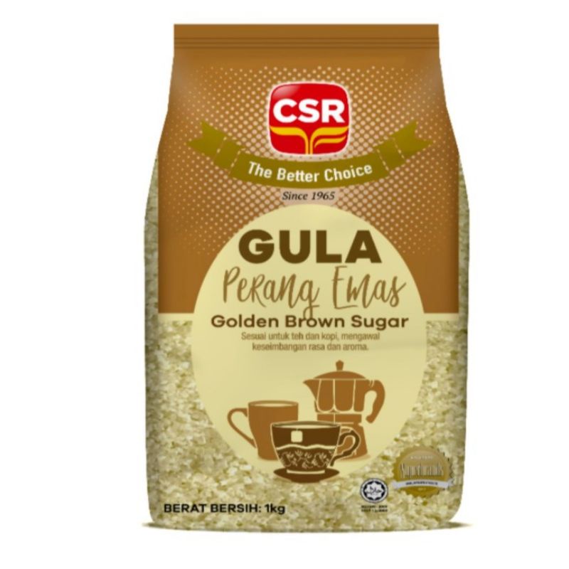 CSR Golden Brown Sugar / Gula Perang Emas 1kg | Shopee Malaysia