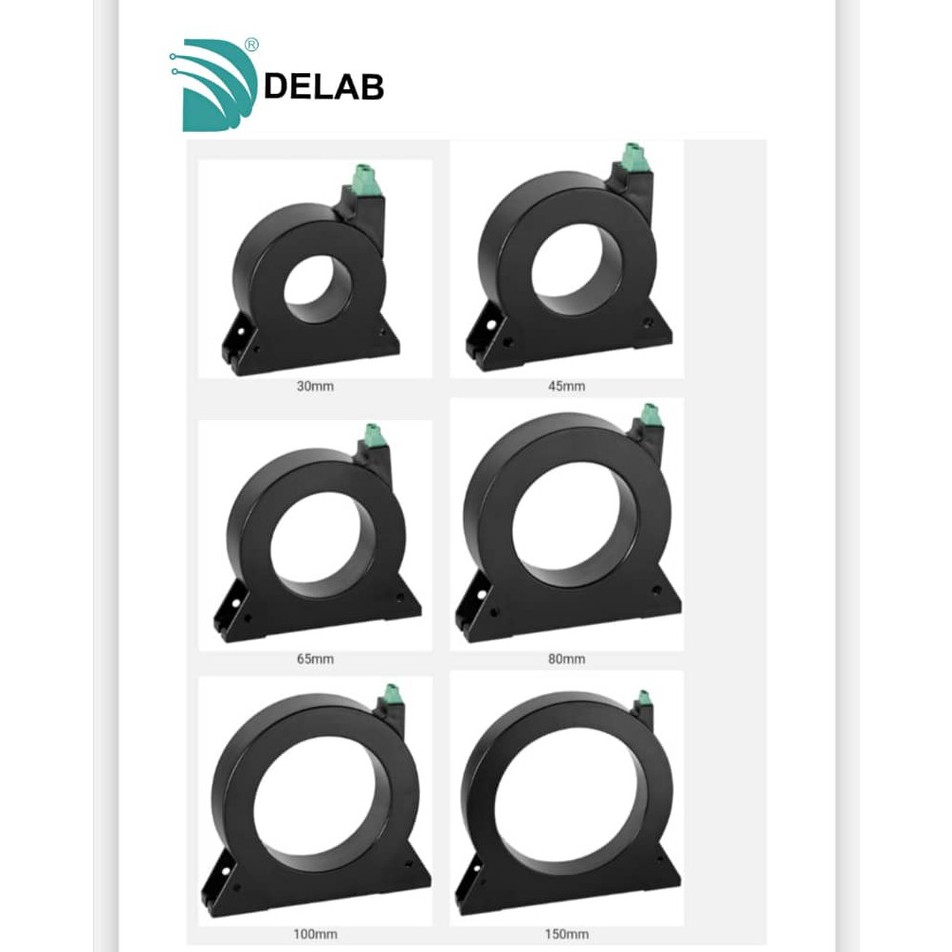 DELAB ZCT ZERO PHASE CURRENT TRANSFORMER (ELR) | Shopee Malaysia