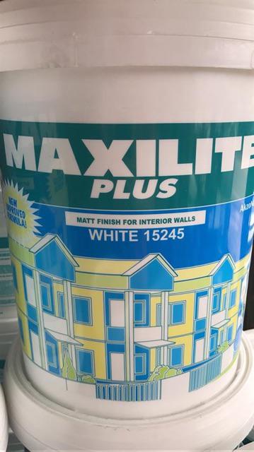 Dulux Maxilite Plus White 15245 White Suitable Interior Wall & Ceiling ...