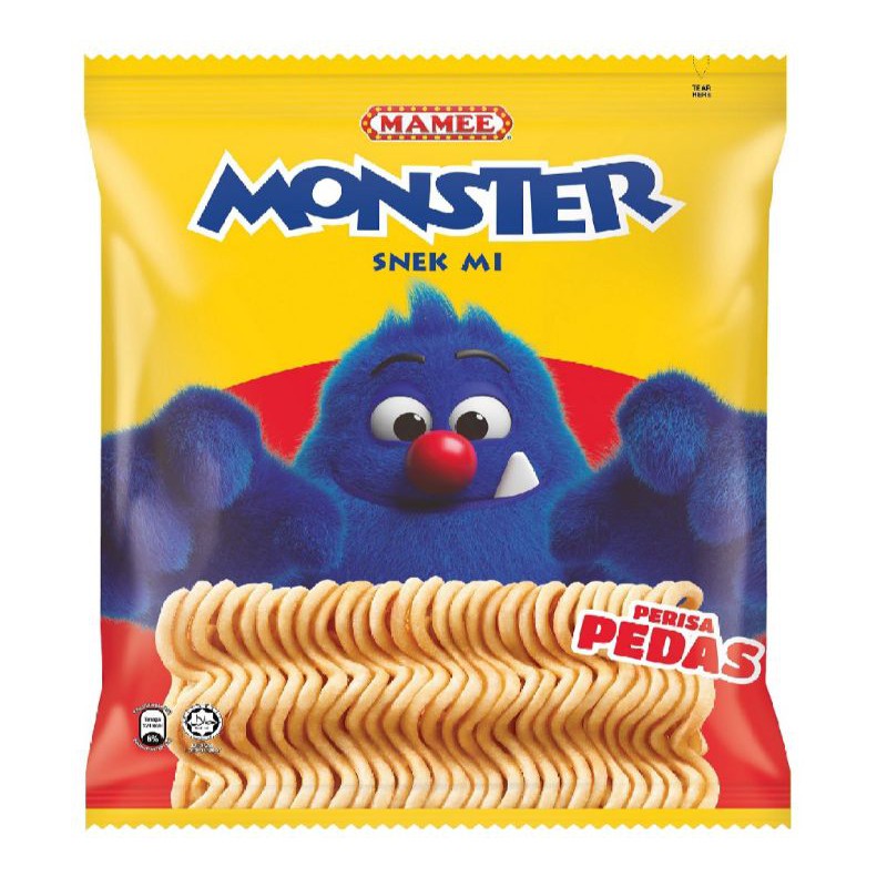 Mamee Monster Family Pack of 8 x 25g (3 variants) | Shopee Malaysia