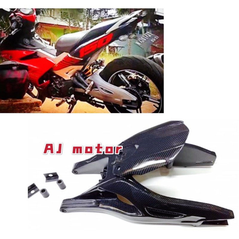 Y15ZR V1 V2 R1M FULL CARBON SWING ARM BESAR YAMAHA Y15 SWINGARM R1-M R ...