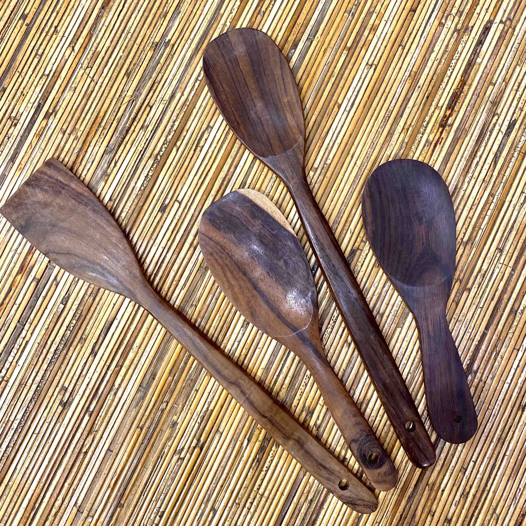 Sudip/ Senduk Nasi Kayu Sono - Sono Wood Cooking Utensils - Sono Spoon ...