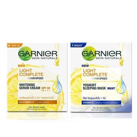 garnier color naturalsl /Yoghurt Sleeping Mask Night Crm 50ml | Shopee ...