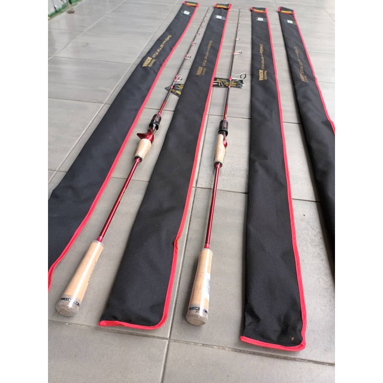 BOSSNA BS MONSTER RED POWER LTD LIMITED EDITION FISHING ROD | Shopee ...