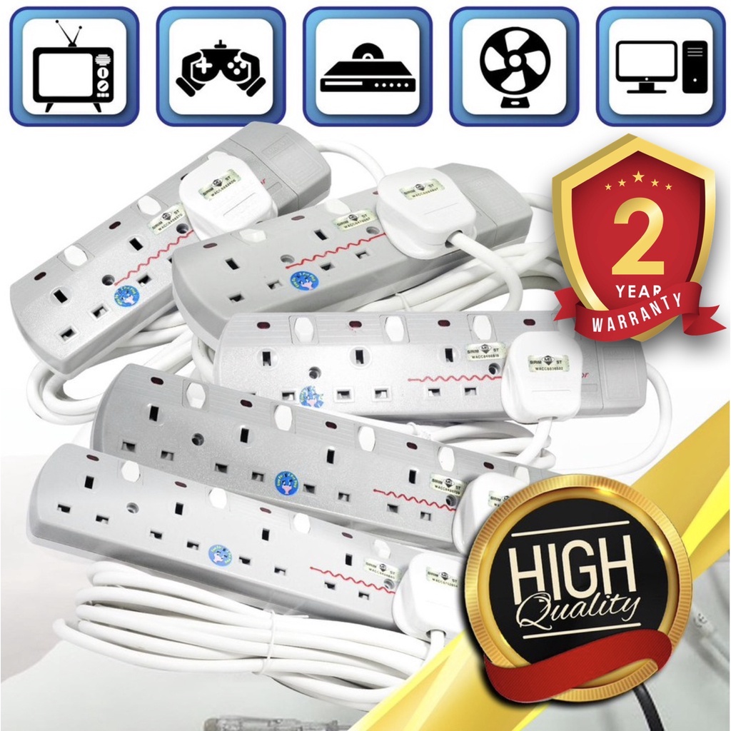 SEMENYIH TSM Heavy Duty Extension Socket Trailing Socket Extention ...