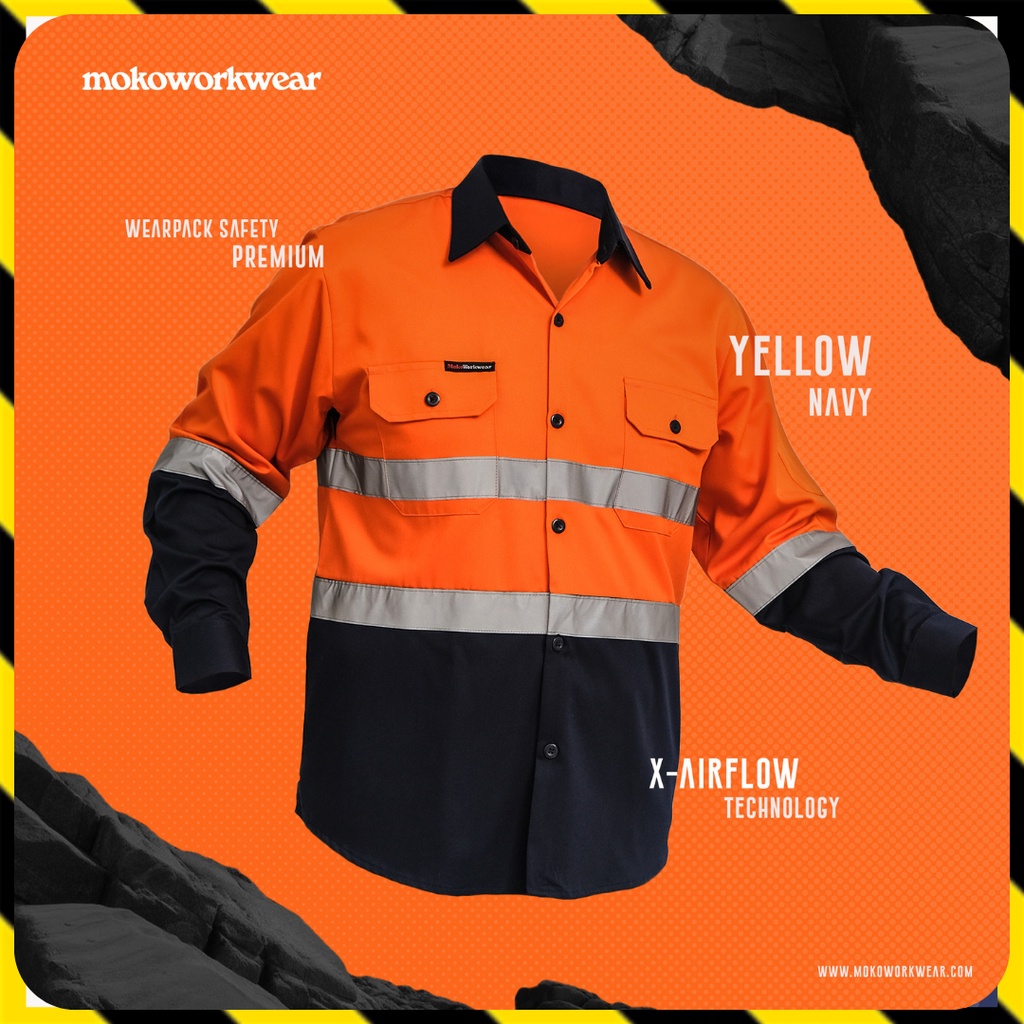 Wearpack coverall safety / Clothes / Uniform Work Uniform MOKO WORKWEAR ...