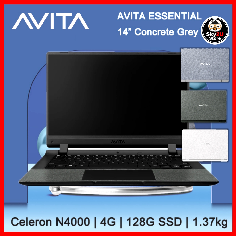AVITA Essential Intel® Celeron 14" FHD IPS LAPTOP | Shopee Malaysia