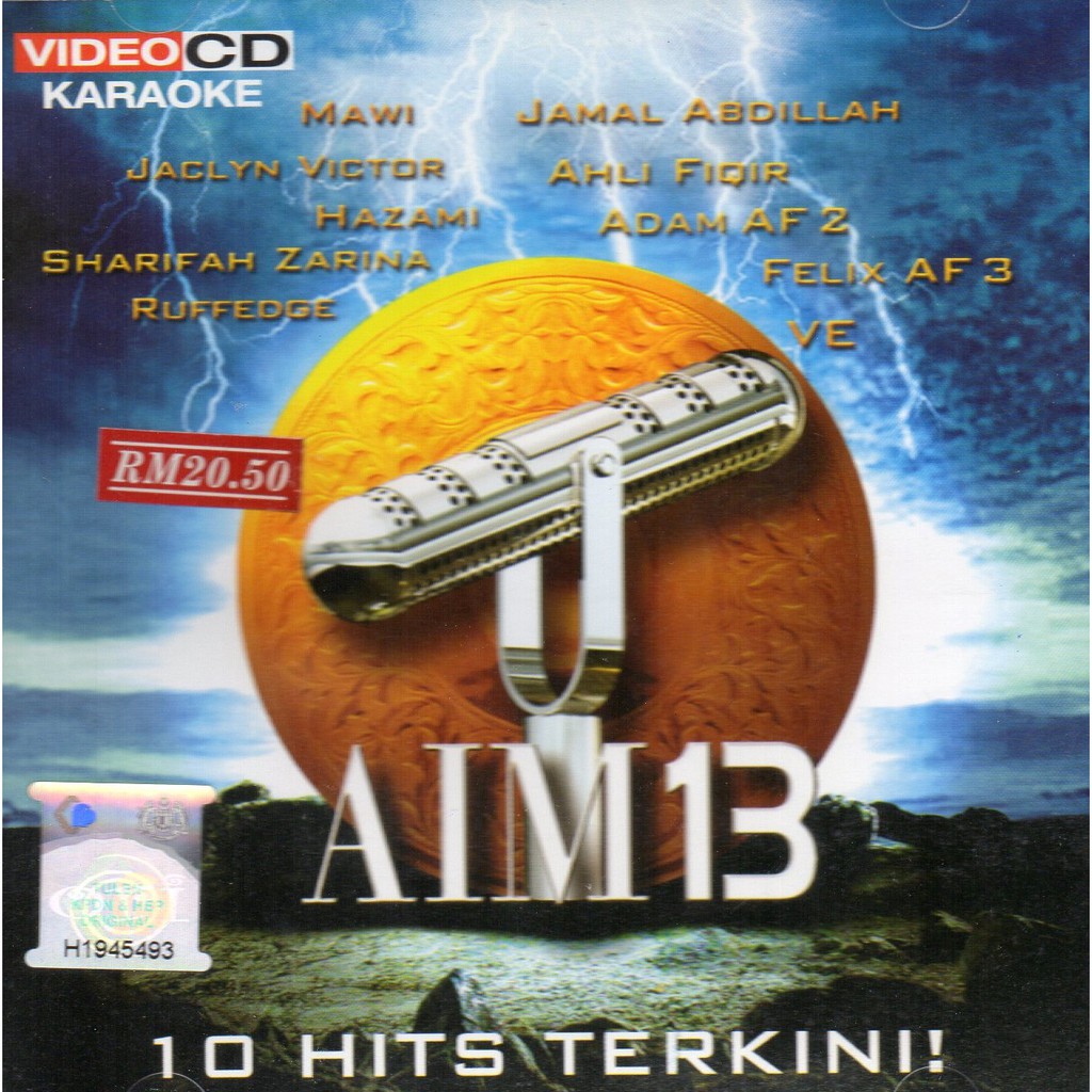 AIM 13 10 HITS Terkini ( KARAOKE VCD ) [ MAWI JACLYN VICTOR HAZAMI JAMAL ABDILLAH.] | Lazada