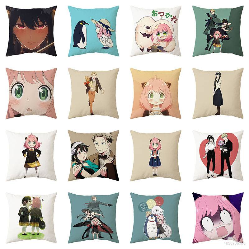 Jason Anime SPY x FAMILY Throw Pillow Loid Forger Yor Briar Anya ...
