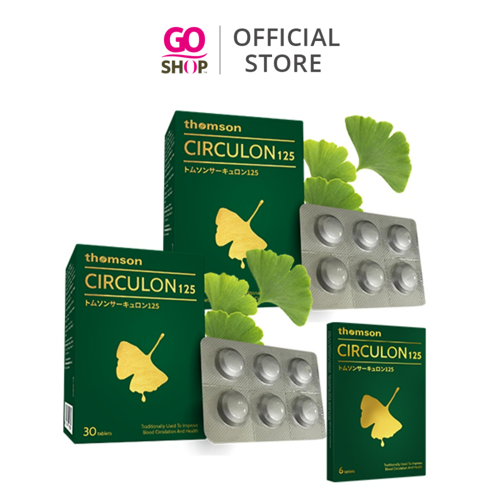 Thomson Circulon (30 Tablets x 2 Set) [Free Thomson Circulon 6 Tablets ...