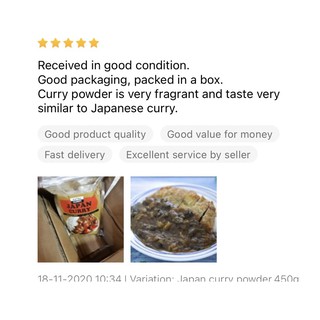 Japanese Curry Powder / 100g - 450g Japanese Premium Katsu Curry Powder ...