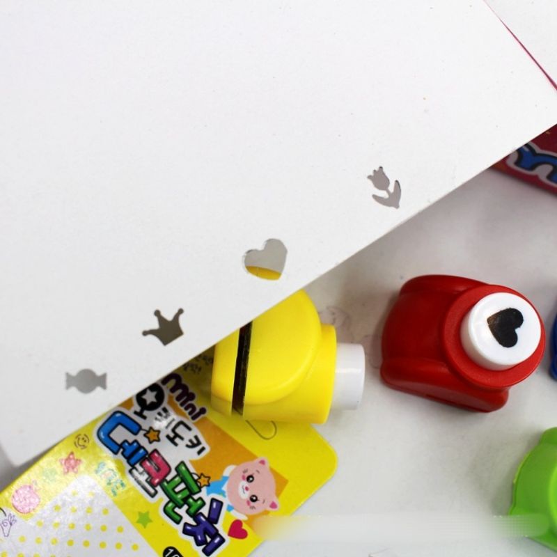 Mini Paper Punch Shapes Hole Punch DIY Puncher Varies Design | Shopee ...