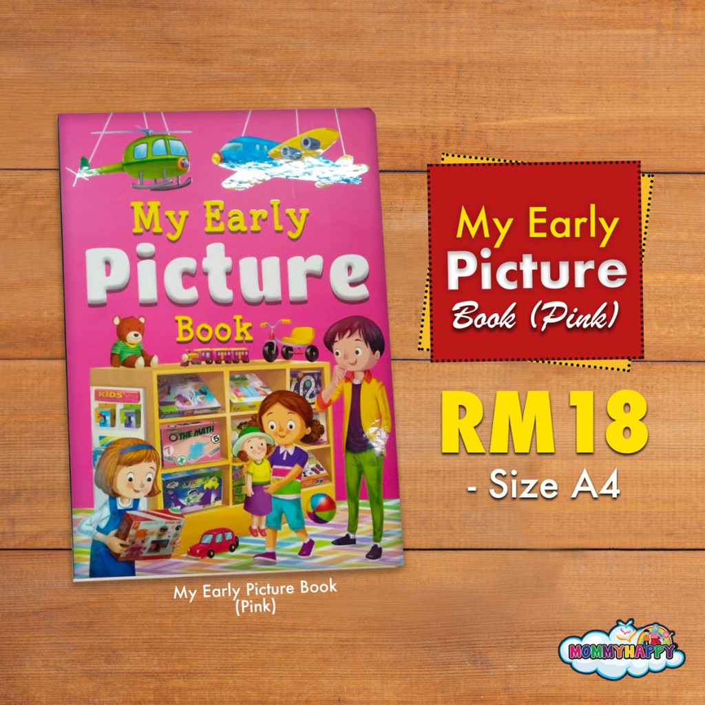 [MH] MY EARLY PICTURE BOOK (PINK) | Shopee Malaysia