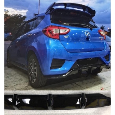 Myvi Gen3 mg3 v1 diffuser GLOSSY BLACK 2022 (For no gear up version ...