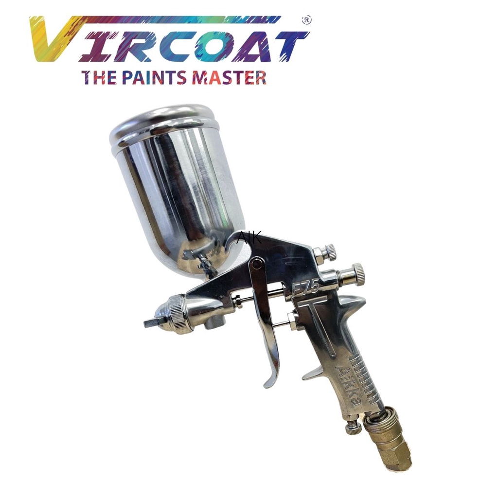 AIKKA F75 Gravity Spray Gun| Nozzle 1.5 High Pressure Spray Gun with ...