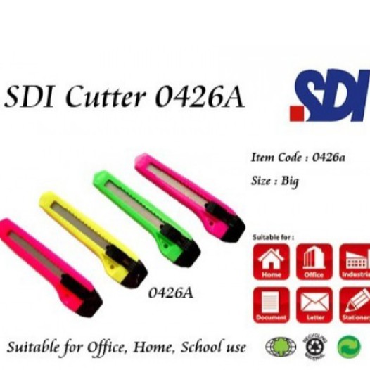 Cutter / Knife - SDI 0426A(Large) | Shopee Malaysia