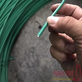 1KG GREEN PVC COATED WIRE / DAWAI HIJAU / DAWAI PENYIDAI BAJU / DAWAI ...