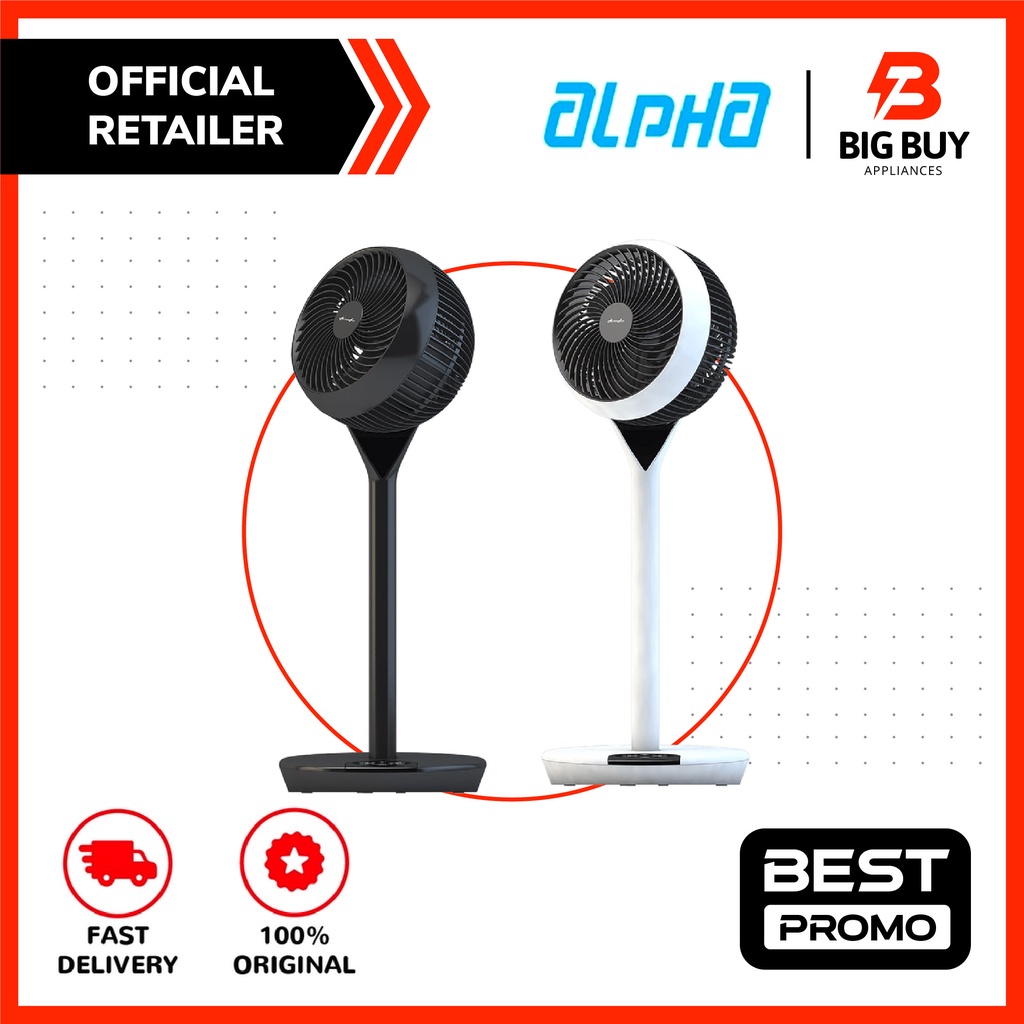 Alpha Motto DC Stand Fan 360 | Shopee Malaysia