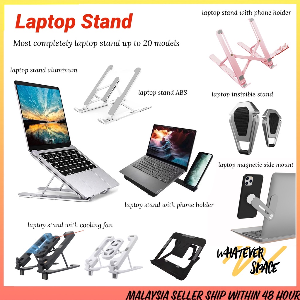 Laptop Stand Portable Foldable Creative Folding Storage Bracket ...