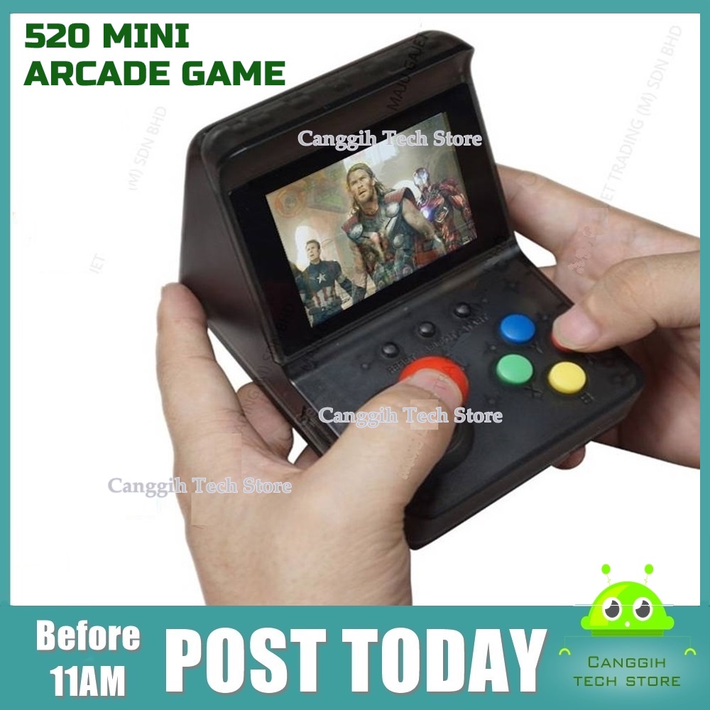 CLASSIC RETRO MINI ARCADE GAME CONSOLE PORTABLE WIRELESS GAMEBOY ...