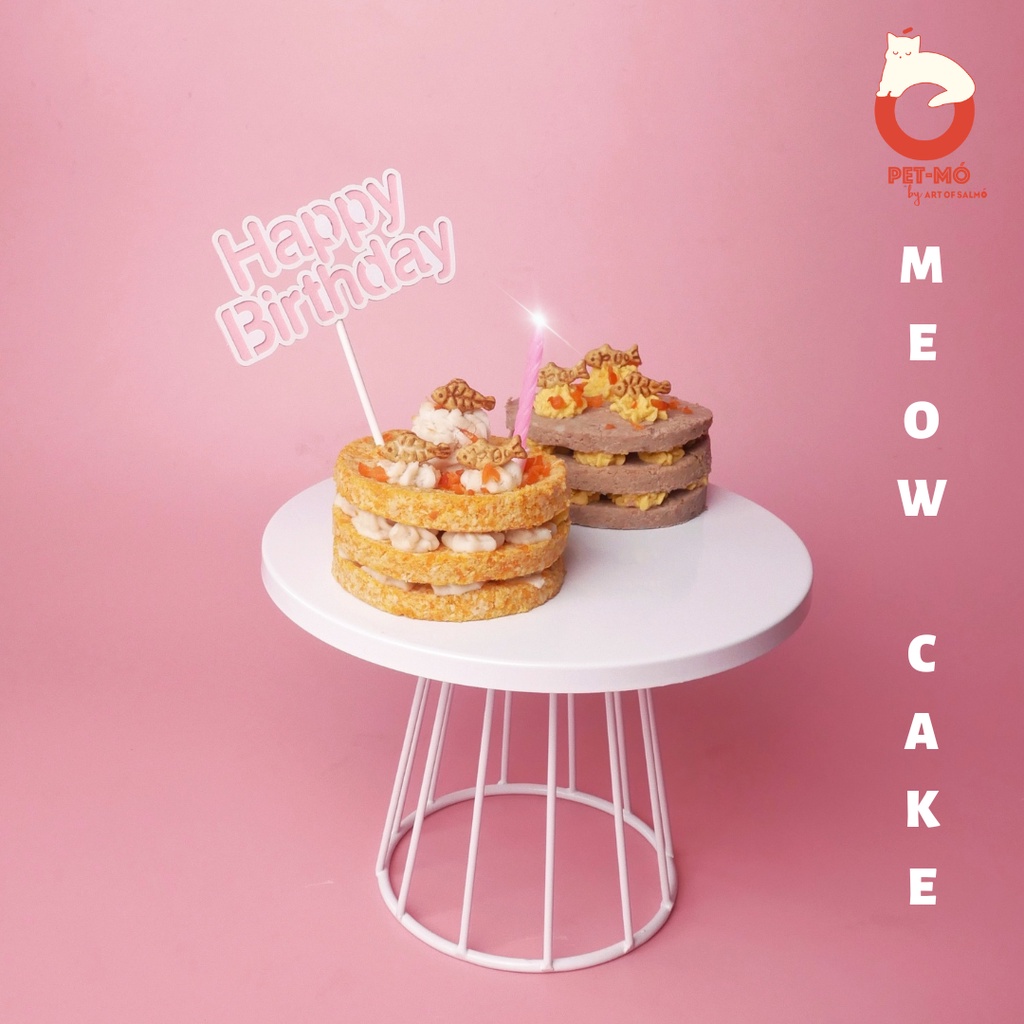 Meow Cake For Cats Birthday Cake For Cats Cats Cake Cat Food Cat Treat Shopee Malaysia