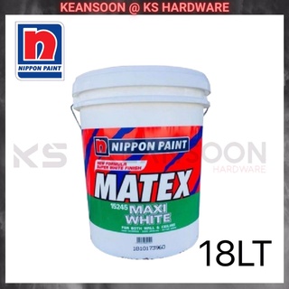 18lt Emulsion Paint Dulux Maxilite 15245 Nippon Matex 9102 Sissons ...
