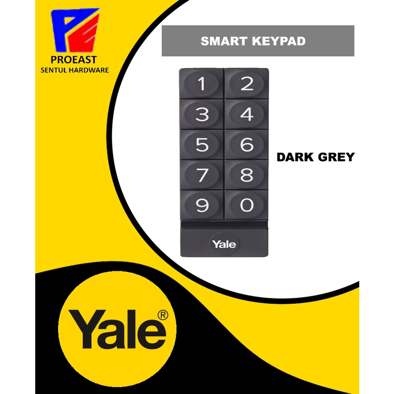 YALE Smart Entry Keypad / Keypad Works With All Models Of Yale Smart ...