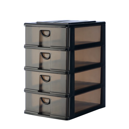 Century Mini Drawer A4 2 Tier 3 TIer 4 Tier 5 Tier Black Color 6120BKA ...