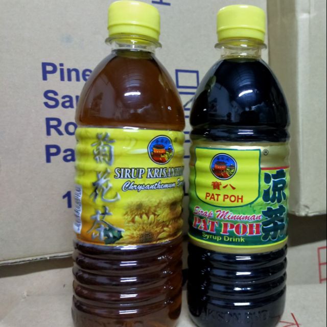 PatPoh/Chrysanthemum Syrup 浓缩八宝凉茶/菊花茶 500ml | Shopee Malaysia