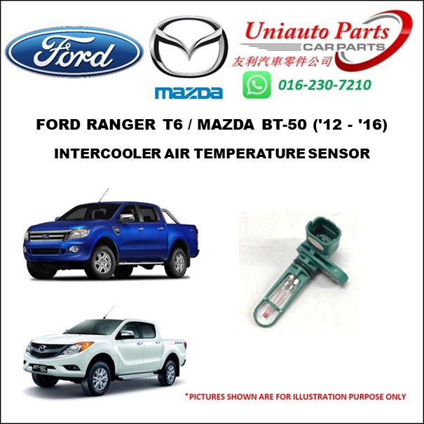 FORD RANGER T6 / MAZDA BT-50 ('12 - '16) INTERCOOLER AIR TEMPERATURE ...