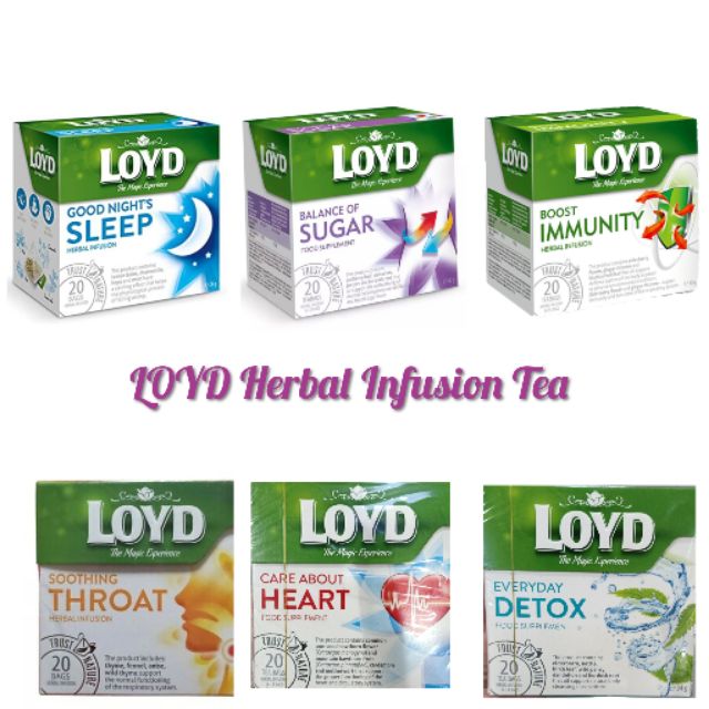 LOYD Herbal Infusion Tea | Shopee Malaysia