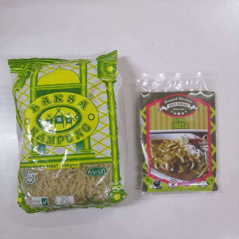 SET LAKSA, Laksa + Rempah Laksa Kuah Merah(Warisan Haji Ismail ...