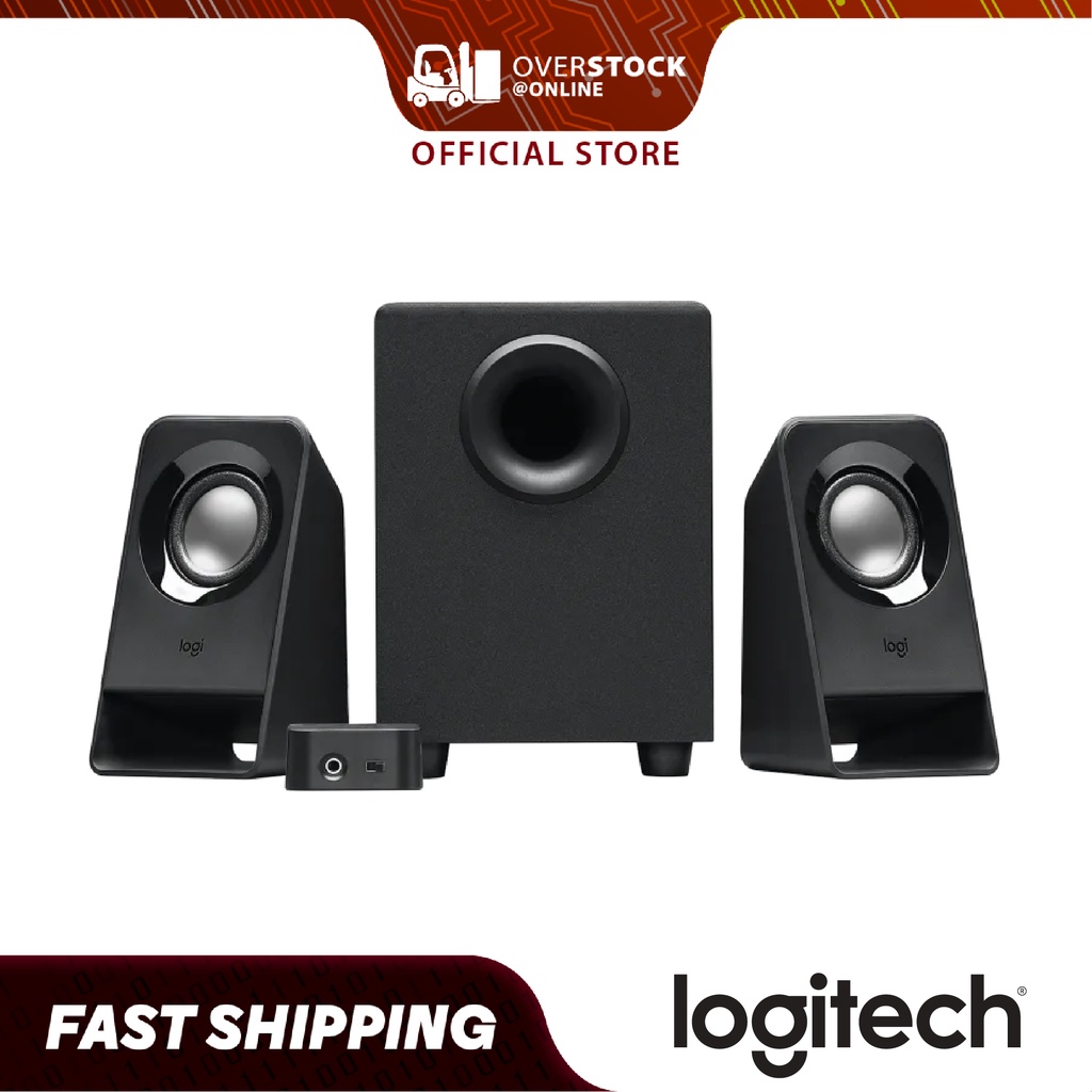 LOGITECH Compact 2 1 Speaker System Z213 With Full Sound Compact 