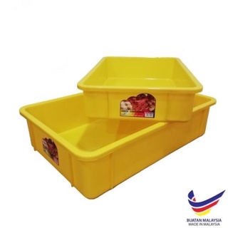 APPLELADY Plastic Yellow Cake Tray / Bakery Tray / Bread Tray / Food ...