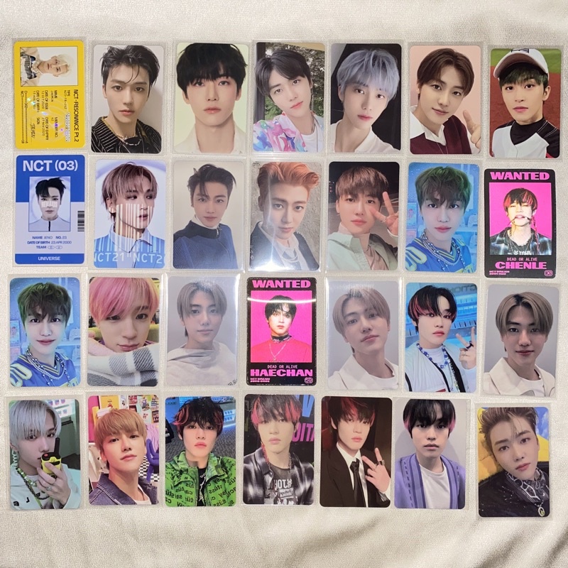WTS MARK JENO HAECHAN JAEMIN CHENLE JISUNG NCT DREAM OFFICIAL PHOTOCARD | Shopee Malaysia