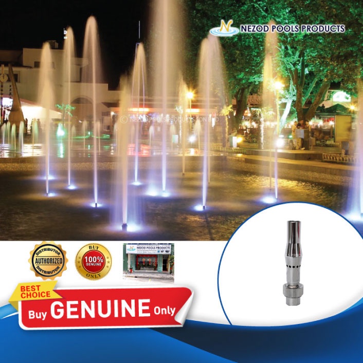 AERIFICATION JET NOZZLE FFC SERIES POOL FOUNTAIN WATER FEATURE - NEZOD ...