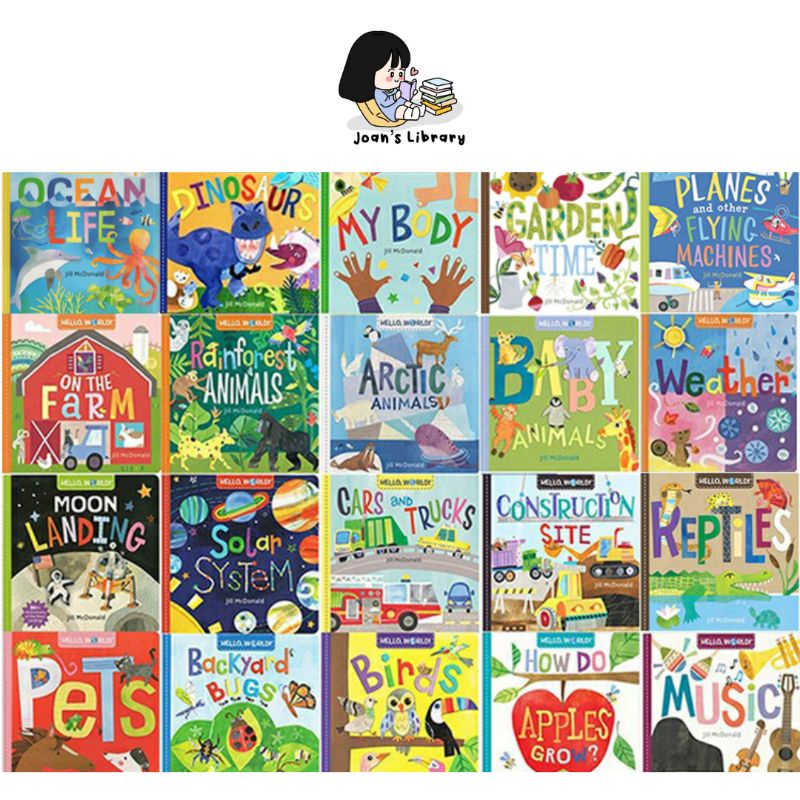 100% original Hello World Solar system My body Dinosaur Weather ...