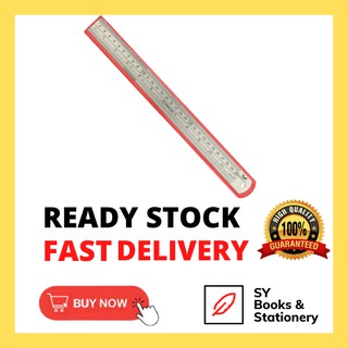 Stainless Steel Metric Ruler 30CM / 12'' / Pembaris Keluli / Pembaris ...